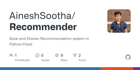 Github Aineshsootha Recommender Book And Movies Recommendation System In Python Flask