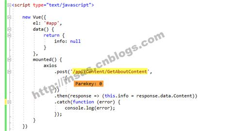 3分钟入门vue js，读取ms sql数据库并显示html内容 insus 博客园
