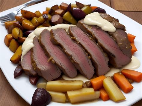 Premium Ai Image A Cooked Roast Beef