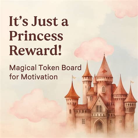 Its Just A Princess Reward Token Board By Aba By Shawnta Tpt