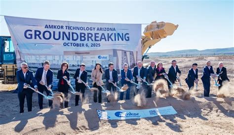 Amkor Technology Launches 7 Billion Semiconductor Campus In Peoria