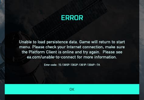 Anyone Else Having Persistence Data Errors Tonight Rbattlefield2042