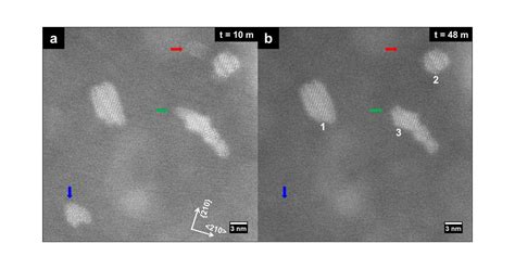 Real Time Atomic Scale Imaging Of Nanostructural Evolution In Aluminum