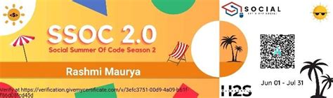 Rashmi Maurya On Linkedin Givemycertificate Community Opensource