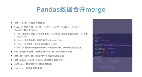 pandas入门PPT pandas ppt 教程 CSDN博客