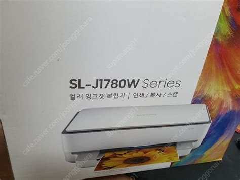 삼성 sl j1780w 잉크젯 복합기 새상품 가전제품 중고나라