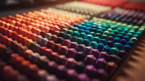 끝이 색깔이 있는 테이블 위에 많은 크레용이 놓여 있습니다 크레용 고화질 사진 사진 배경 일러스트 및 사진 무료 다운로드 Pngtree