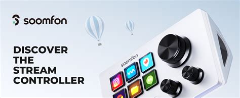 Soomfon Stream Controller Se Stream Control Deck With 6