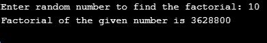 Factorial Program In C With And Without Recursion Learnprogramo