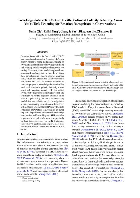 Pdf Knowledge Interactive Network With Sentiment Polarity Intensity