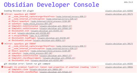 Errors Setting Up Obsidian Git Robsidianmd