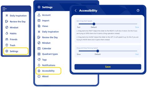 Manage Your Accessibility Settings Lifechanger