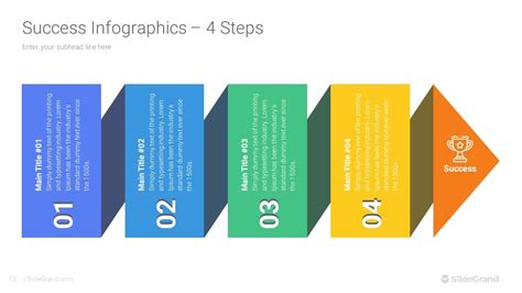Success Infographics Powerpoint Template Designs Slidegrand