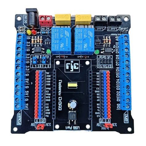 Jual Nodemcu 2ch Relay Shield Esp8266 Terminal Extension Baseboard Dev