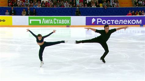 Дарья Павлюченко — Денис Ходыкин Короткая программа Пары Контрольные прокаты сборной России