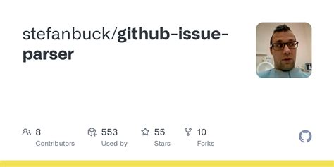 Github Stefanbuckgithub Issue Parser