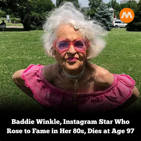 Mcgill Helen Van Winkle Better Known Online As Baddie Winkle Has