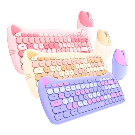MOFii Geezer Kitty Wireless Keyboard Mouse Set