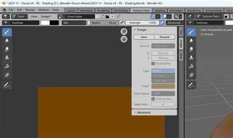 Texture Painting Why Is This Form For Entering Image Data Greyed Out Blender Stack Exchange