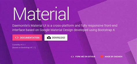 10 Material Design Web Frameworks Worth Considering