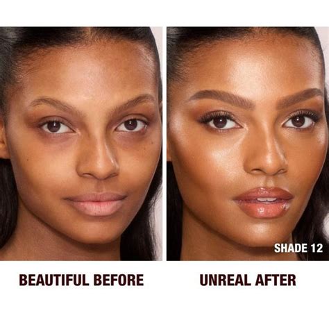 Charlotte Tilbury 12 Tan Unreal Skin Sheer Glow Tint Hydrating