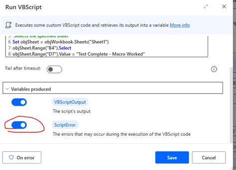 Running Macro Code Vb Script In A New Excel Inst Power Platform