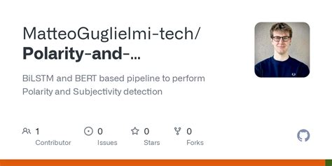 github matteoguglielmi tech polarity and subjectivity detection