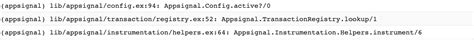 ` erlang apply` on the config · issue 494 · appsignal appsignal elixir