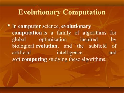 Genetic Algorithms Ppt