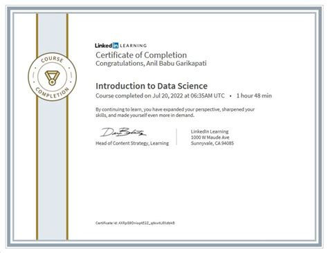 anil babu garikapati on linkedin datascience