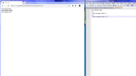 Tutorial Belajar Html Pemula Dasar 2 Basic Text Formatting Youtube