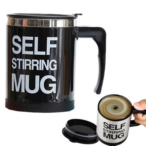Self Stirring Mug Auto Self Mixing Stainless Steel Cup For Coffeetea