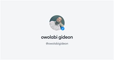 Owolabi Gideon Full Stack Developer Boxin Himalayas