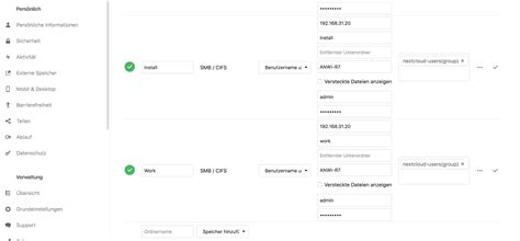 External Samba Server And Nextcloud Support Nethserver Community