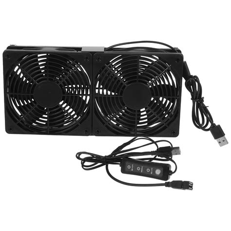 Itselfer Dual Usb Fans Usb Computer Fan Small Computer Fan Usb Cooling