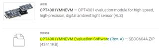 OPT EVM EVM Operation Questions Sensors Forum Sensors TI E E Support Forums