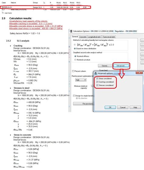 solved robot 2013 crack width in column according to eurocode