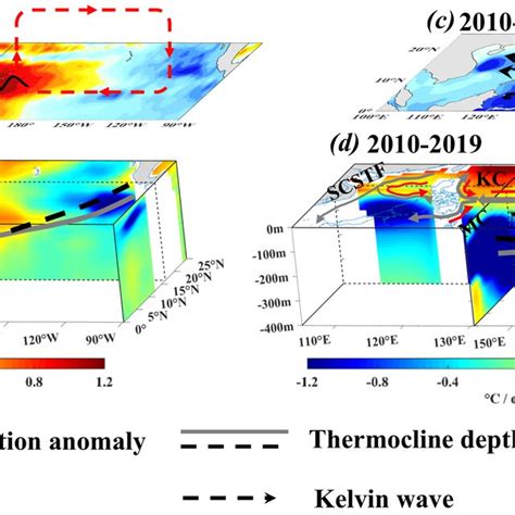 Schematic Representation Of Sea Level And Subsurface Temperature Trend Download Scientific