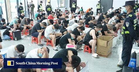 police in china and myanmar detain 269 in cyber scam crackdown south