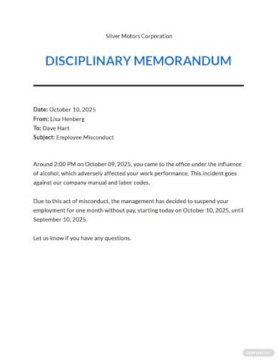 FREE Staff Employee Memo Samples To Download