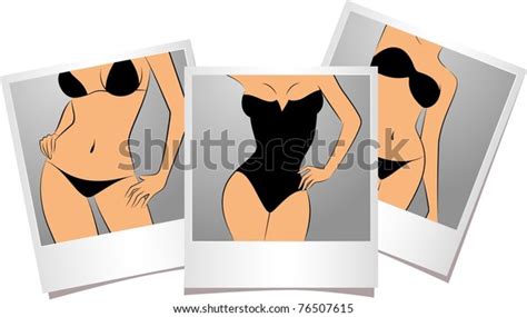 Beautiful Sexy Girls Photo Frames Vector Stock Vector Royalty Free 76507615 Shutterstock