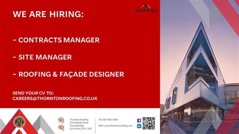 Adam Thornton On Linkedin If Anyone Would Be Interested In Any Of The Below Roles Send Me A Dm 👍