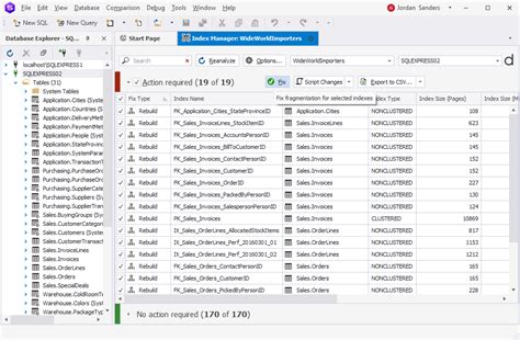 Sql Index — Explanation Creation And Management
