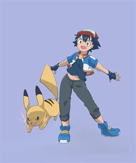 Ash Ketchum Pokemon Trainers Pokemon Characters Pokemon Fandoms Pikachu