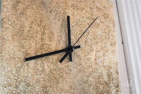 Ikea Hack Glitter Clock Dwell Beautiful Ikea Hack Ikea Clock