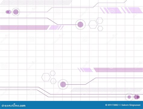 Vector Abstract Background Technology Communication Concept Stock Vector Illustration Of