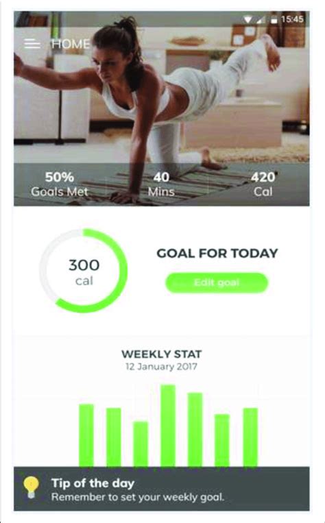 Mobile Fitness Application Design For Encouraging Home Based Exercise