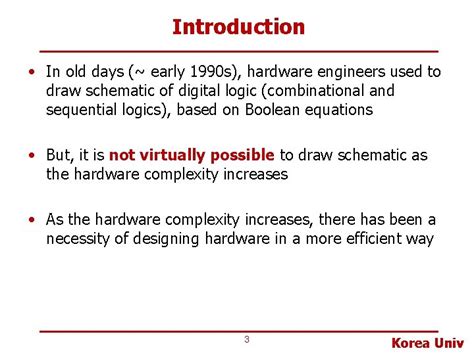 COMP Computer Logic Design Lecture Verilog