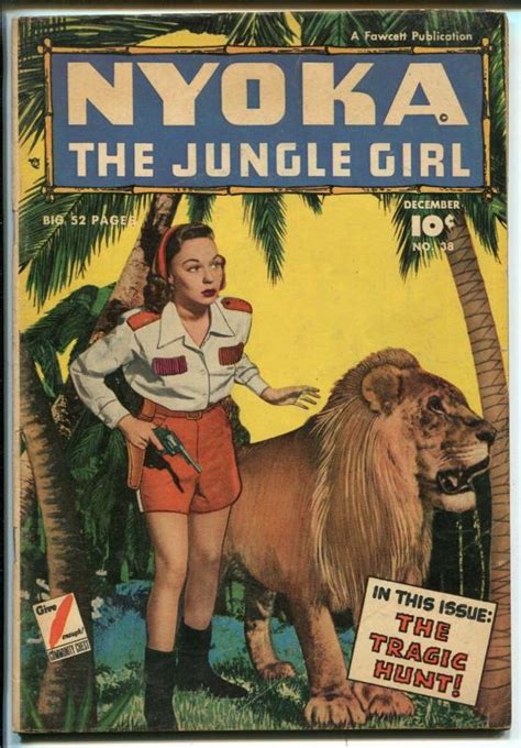 Nyoka The Jungle Girl 38 1949 Fawcett Good Girl Art Bondage Panels Fn