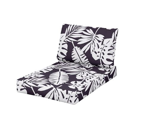 Daybed Swing Seatback Cushion In Leaf Navy